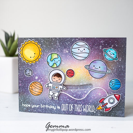 Three Small Steps, One Cosmic Card – mygirllollipop