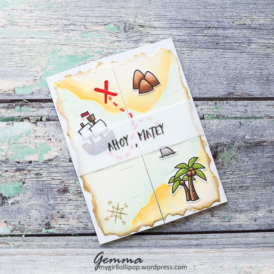 Treasure Map Fold Out Card – mygirllollipop