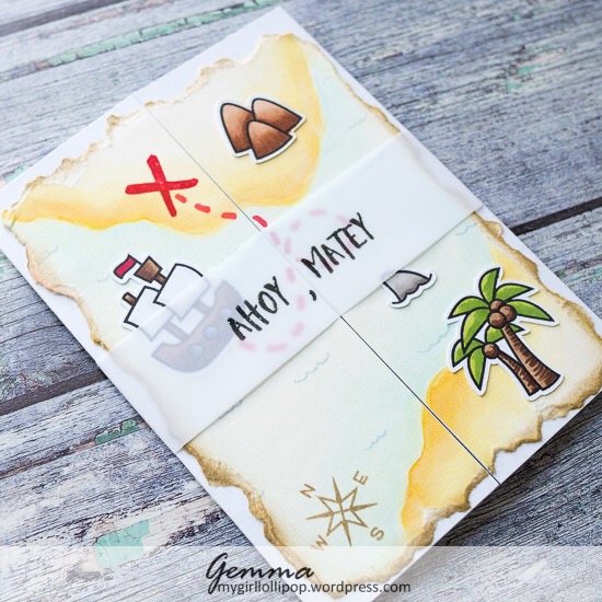 Treasure Map Fold Out Card – mygirllollipop