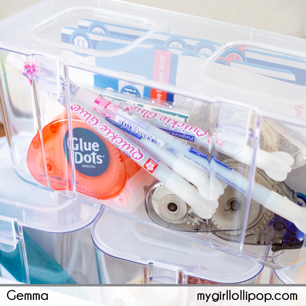 Deflecto Stackable Storage Caddies Review – mygirllollipop